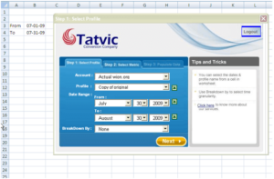 How to Refresh with Tatvic Google Analytics Excel Plugin